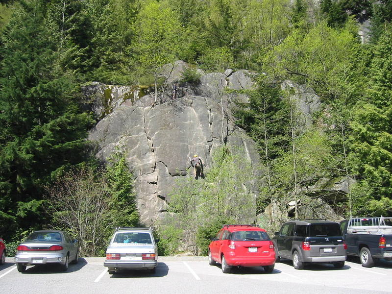 Rock Climbing in The Bog Wall, British Columbia