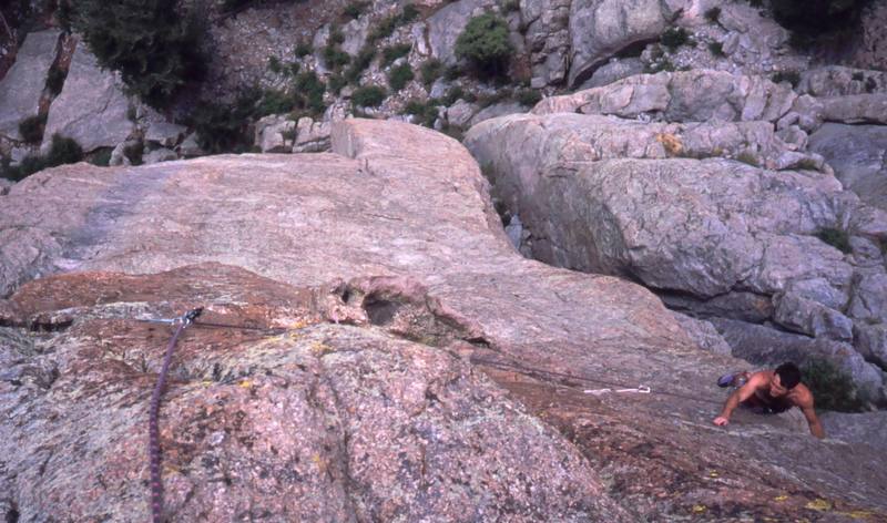 Rock Climb Chain of Command, Lumpy Ridge