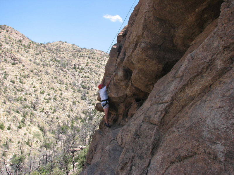 Rock Climb It's About the Six, Mount Lemmon (Santa Catalina Mountains)