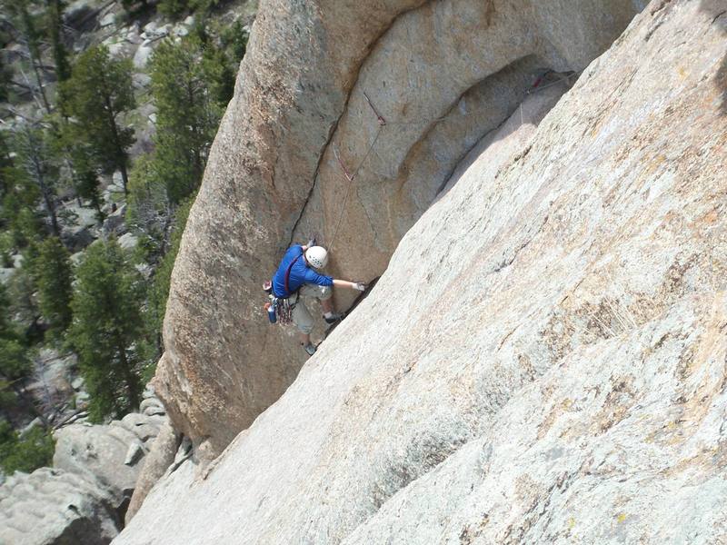 Rock Climb Romulan Territory, Lumpy Ridge