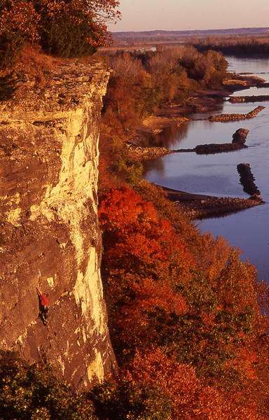 Rock Climbing in Katy Cliff, CM: Andromeda