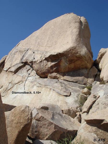 Rock Climb Diamondback, Joshua Tree National Park