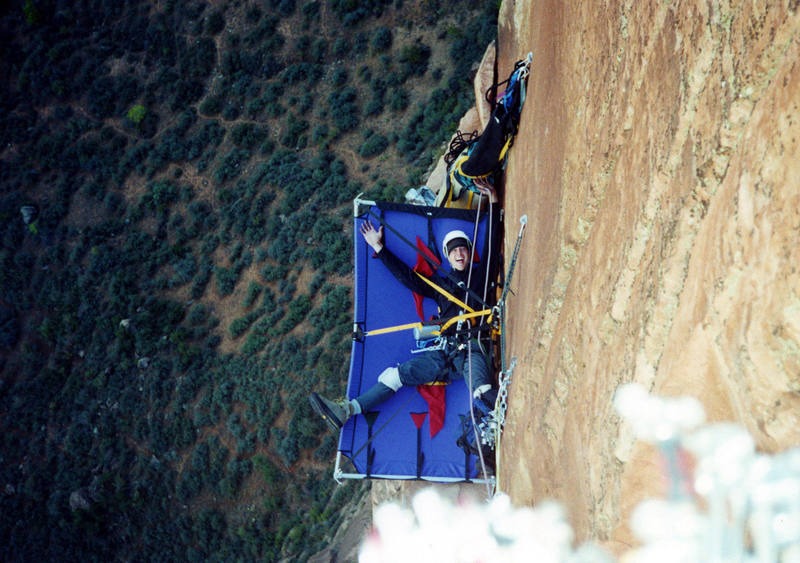 Diamond Dave enjoying a night atop pitch five.