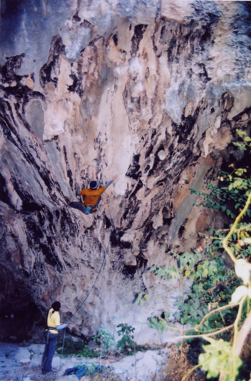 Climbing Nosfaratu, El Salto, Nuevo Leon, MX
