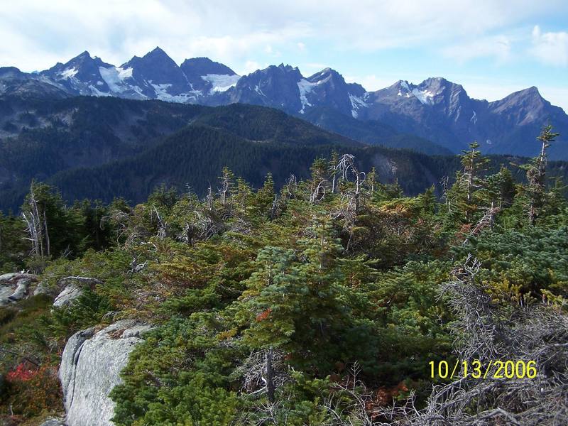 Rock Climbing in Cheam Range, British Columbia