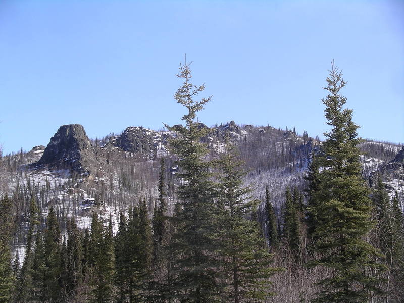 Rock Climbing in Angel Creek Rocks, Fairbanks and Vicinity