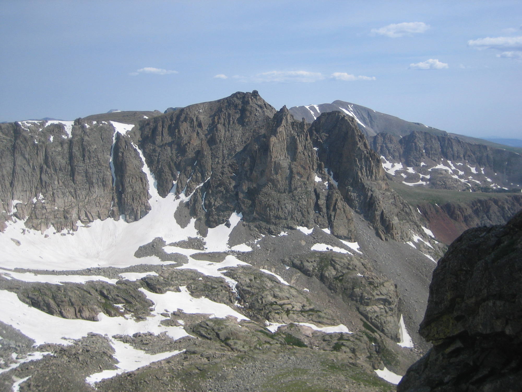 South side of Shoshoni from Navajo Peak.