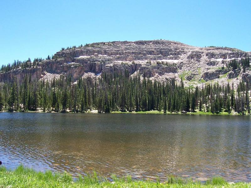 Ruth lake & wall