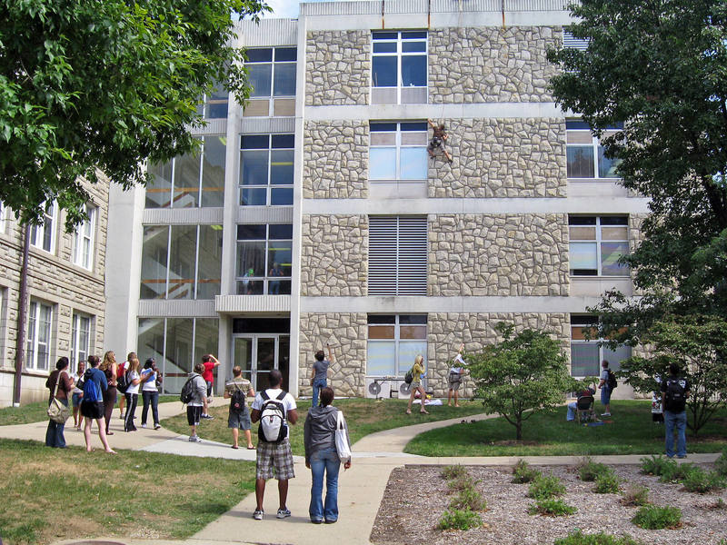 Who goes to class anyways? Climbing buildings at UCM