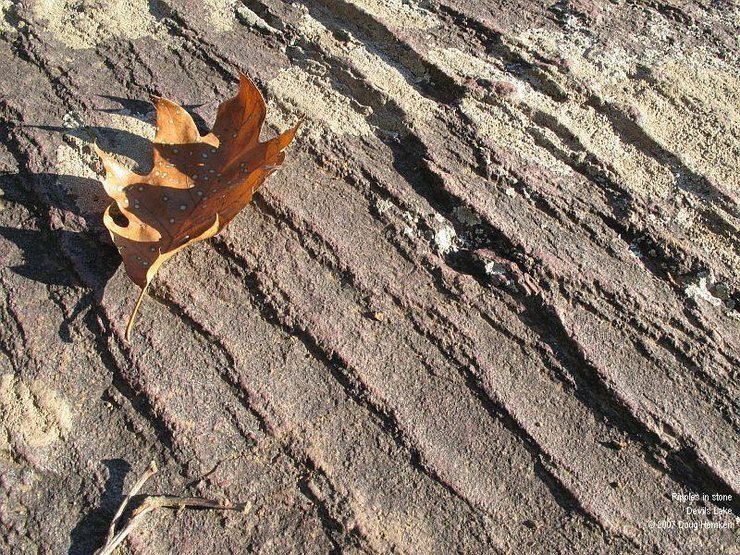 Ripples in stone