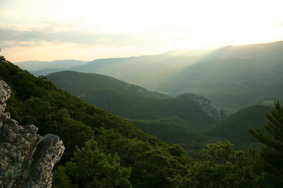 Climbing in Seneca Rocks, Seneca Rocks