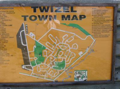 Twizel map