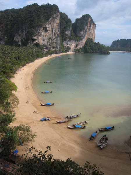 Rock Climbing in Tonsai Bay, Thailand