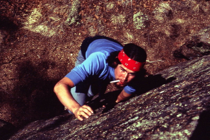 Bouldering in Ute Pass, Colorado Springs