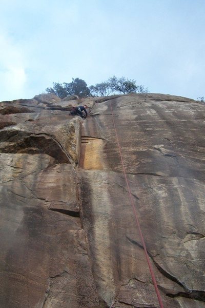 Rock Climbing in Hickory Nutcracker Area, Rumbling Bald