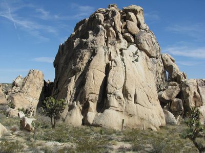 Rock Climbing in Demon Dome, Joshua Tree National Park