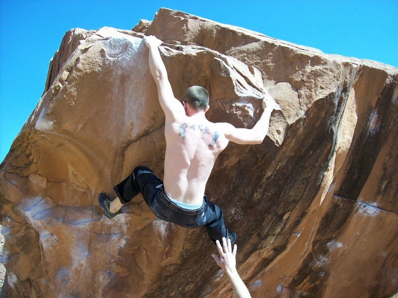 Climb Circus Trick Right, Southeast Utah