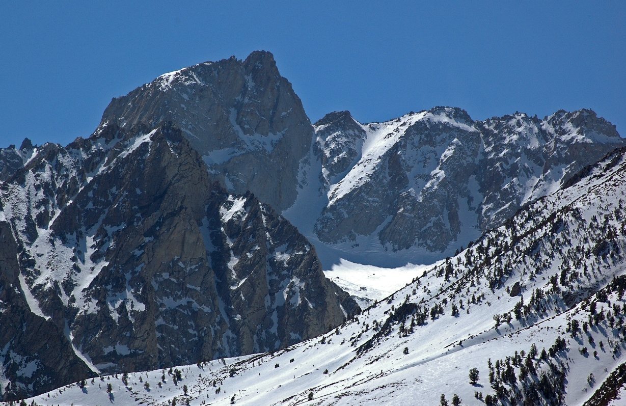 Mt. Humphreys, part of the skyline west of Bishop