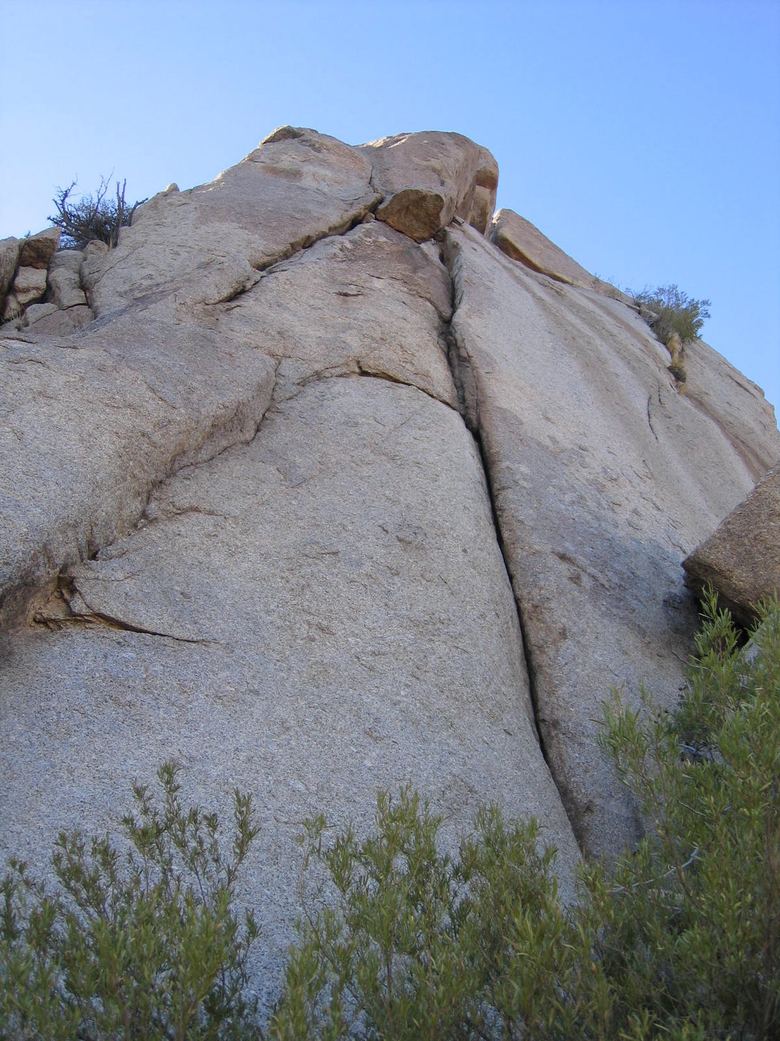 Beat Feet 5.7+ Crack Climb Morrell Wall, McDowell Mountains