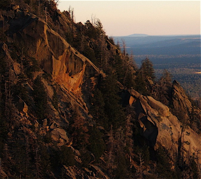 Rock Climbing in Devil’s Head, Northern Arizona