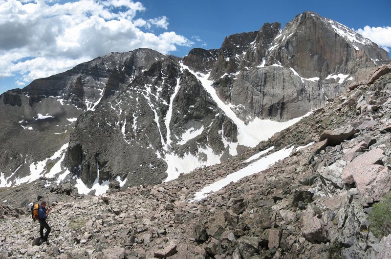 View of Meeker and Longs, including the Flying Dutchman and Lamb's Slide.