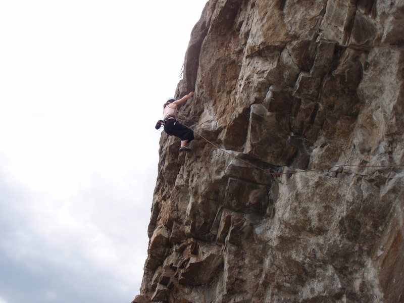 Rock Climbing in The Wave, British Columbia