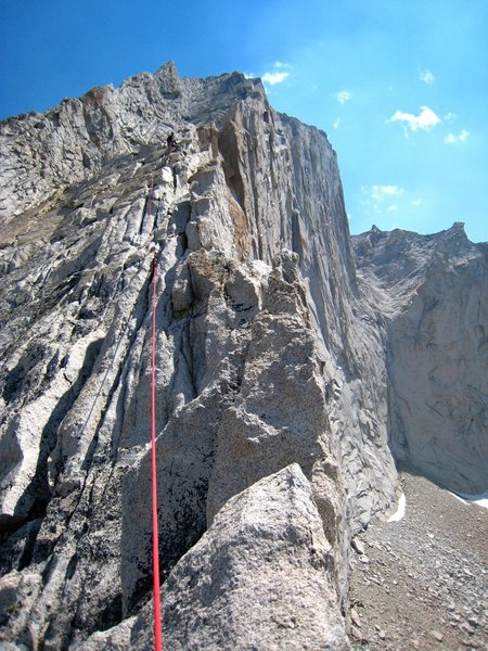 On the West Ridge of Mt. Conness