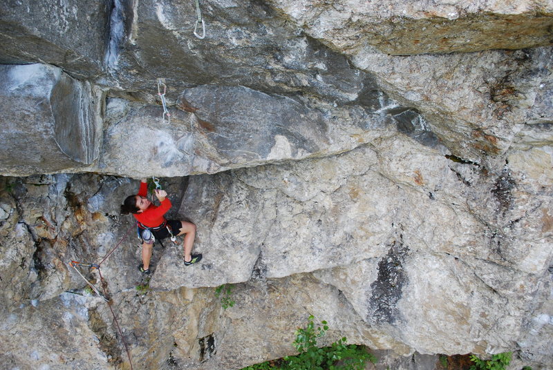 Rock Climb Roaring Silence, *Rumney