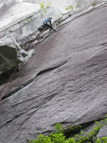 Rock Climb The Flake, British Columbia