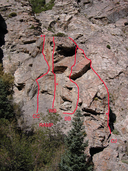 Deadwood Crag, Big Cottonwood Canyon CC - Custer's Cutoff WB - Wild ...