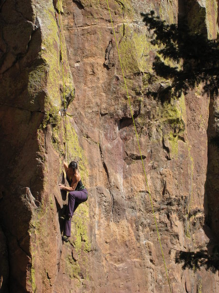 Rock Climb Rabbits From Hats, Eldorado Canyon State Park