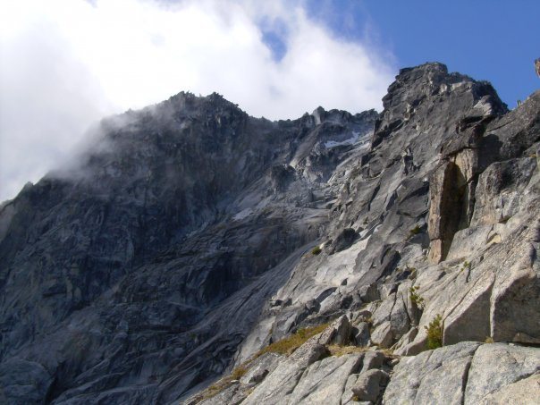 Midway through the route