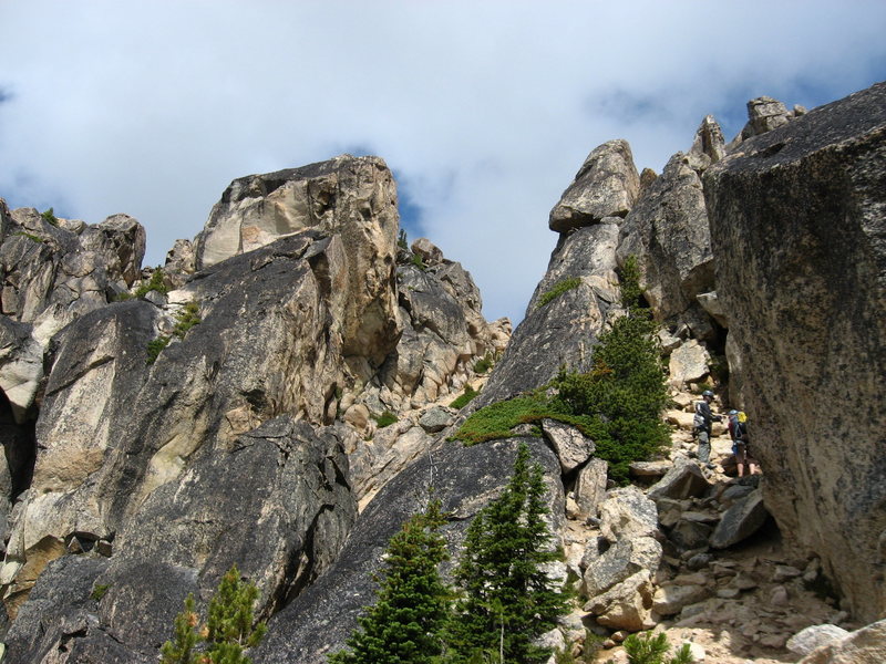 North and South Early Winter Spires