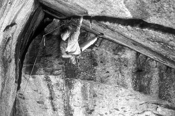 Rock Climb Separate Reality, Yosemite National Park