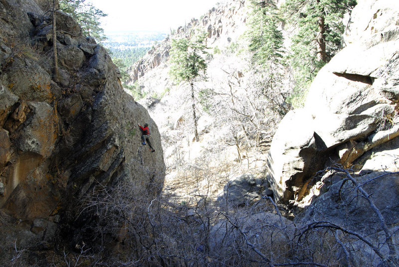 Rock Climbing in The Chute Area, Northern Arizona
