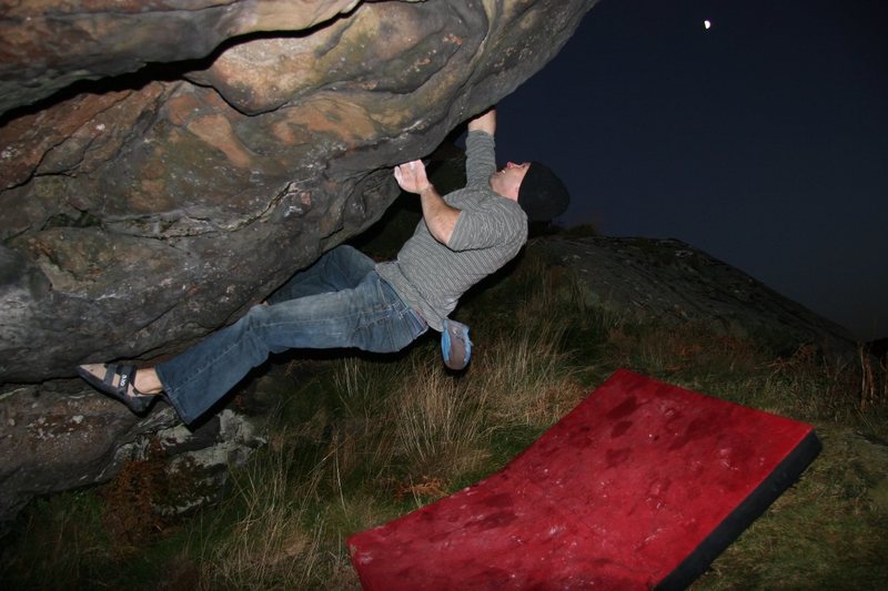 Bouldering in Back Bowden Doors, United Kingdom