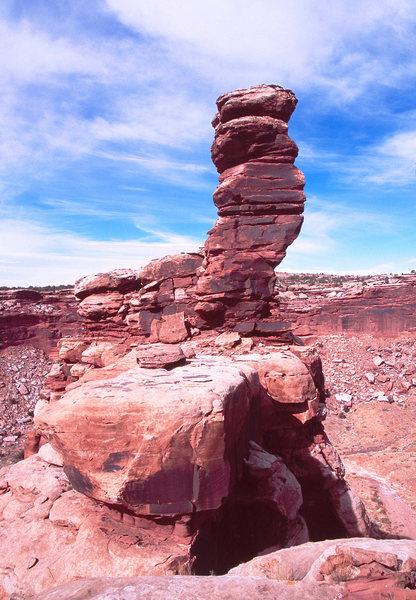 The North Tower as seen from the South Tower.