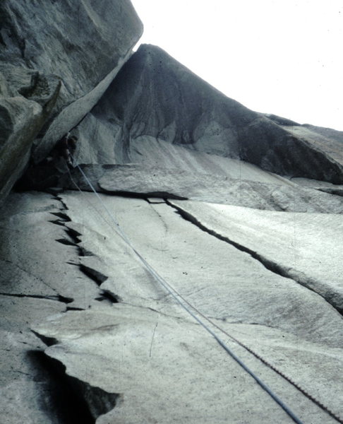 Bob Horan approaching the Harding Slot on Astroman.
