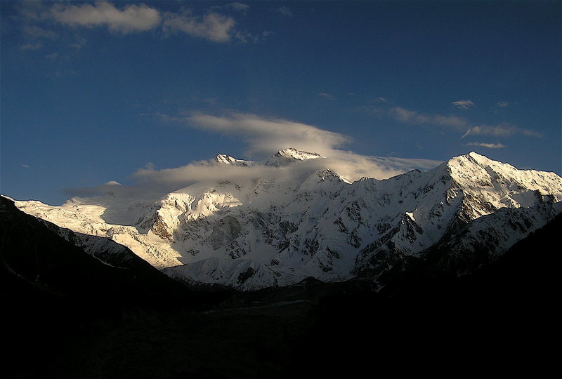Raikot Face of Nanga Parbat (the mountain is 30 km wide)