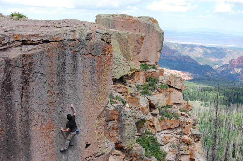 Rock Climbing in The Overlook, Southwest Utah