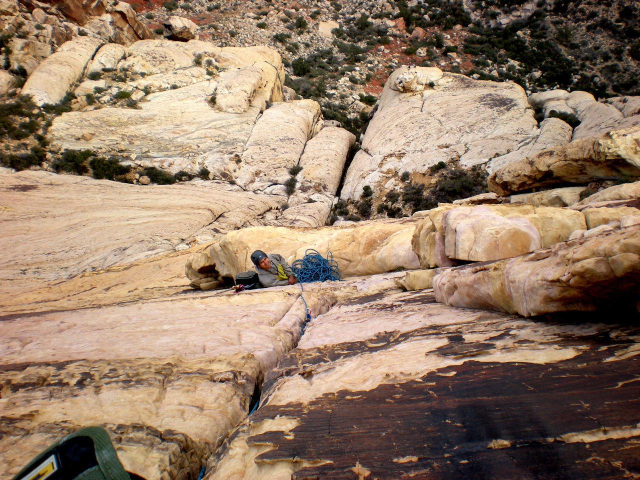 Another fun pitch (maybe the 5th?) on solar slab. The dark slot ...