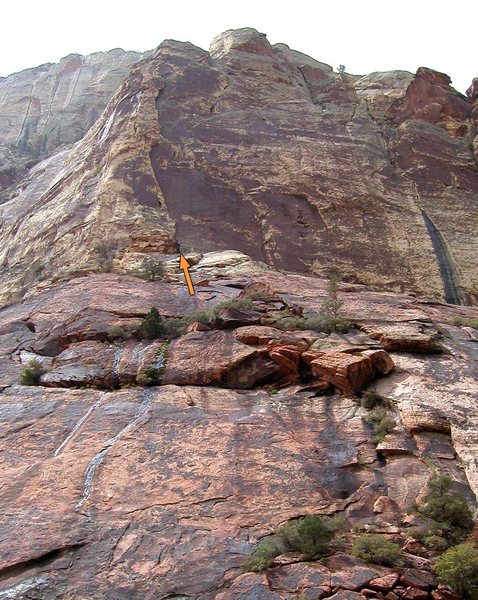 Rock Climb Leviathan, Red Rocks