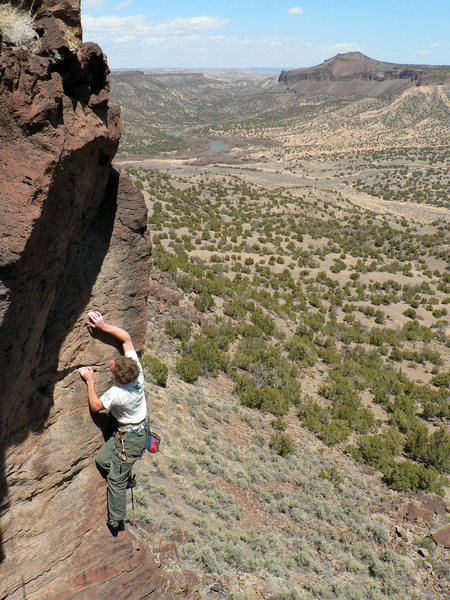 Rock Climb Cock-a-Doodle-Do, Santa Fe Area