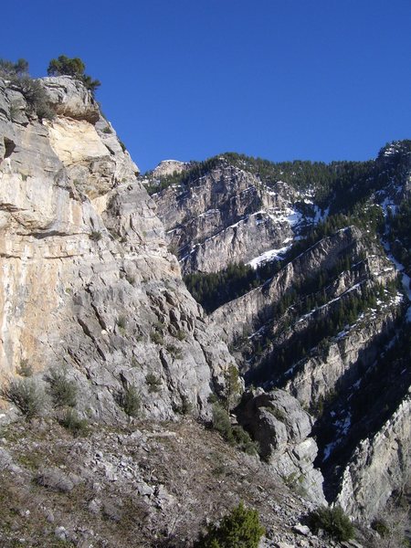 Rock Climb Skywalker, Wasatch Range