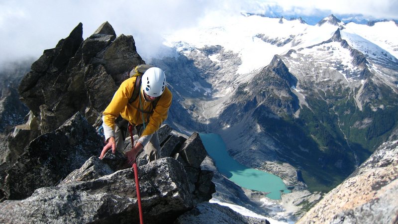 Rock Climbing in Forbidden Peak, Northwest Region