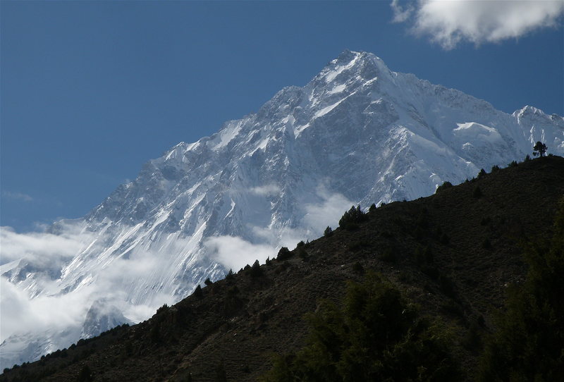 Climbing in Rupal Face, Nanga Parbat