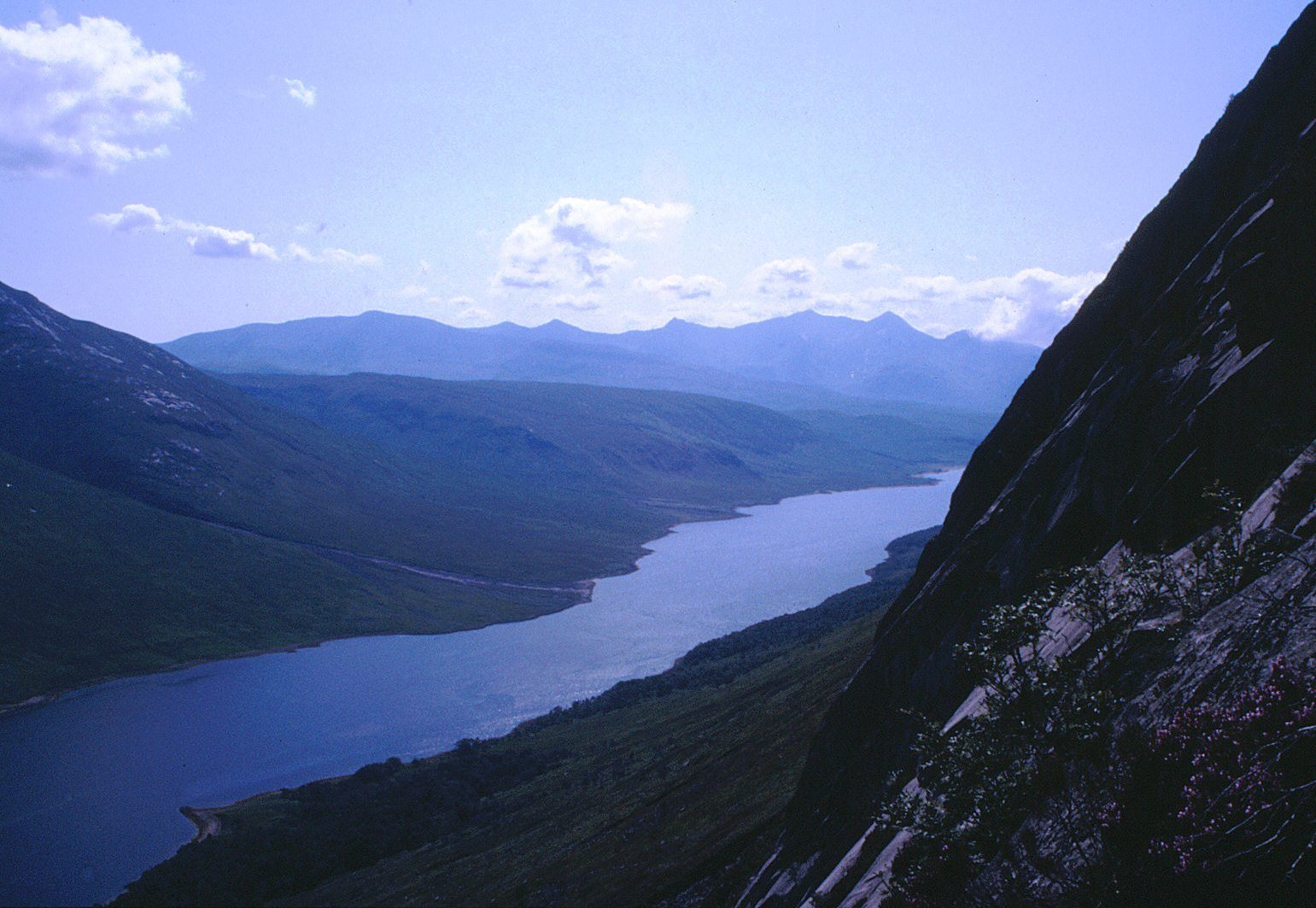 Loch Etive from the base of the slabs on a perfect Scottish Summers day.