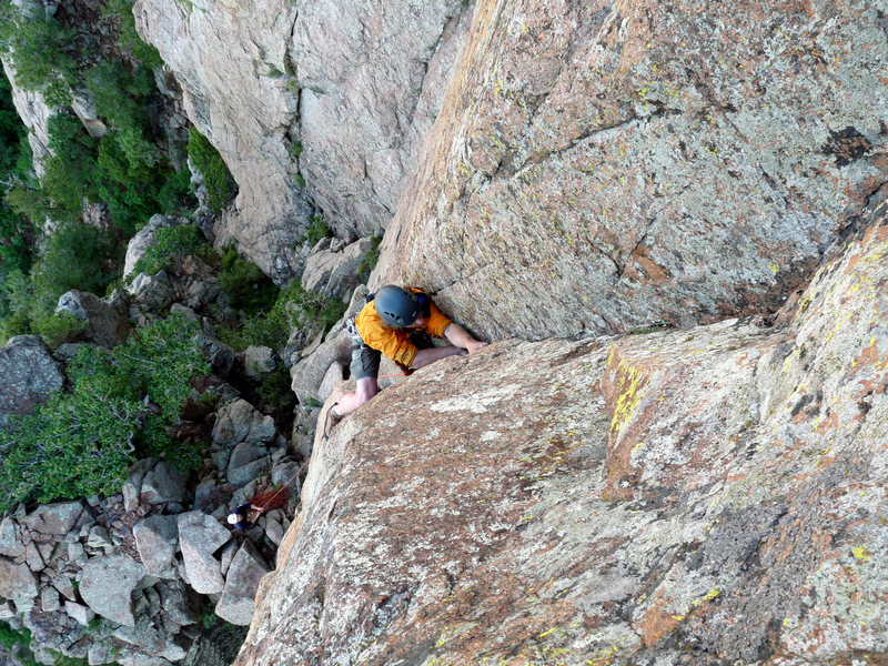 Rock Climb Rawhide, Sandia Mountains