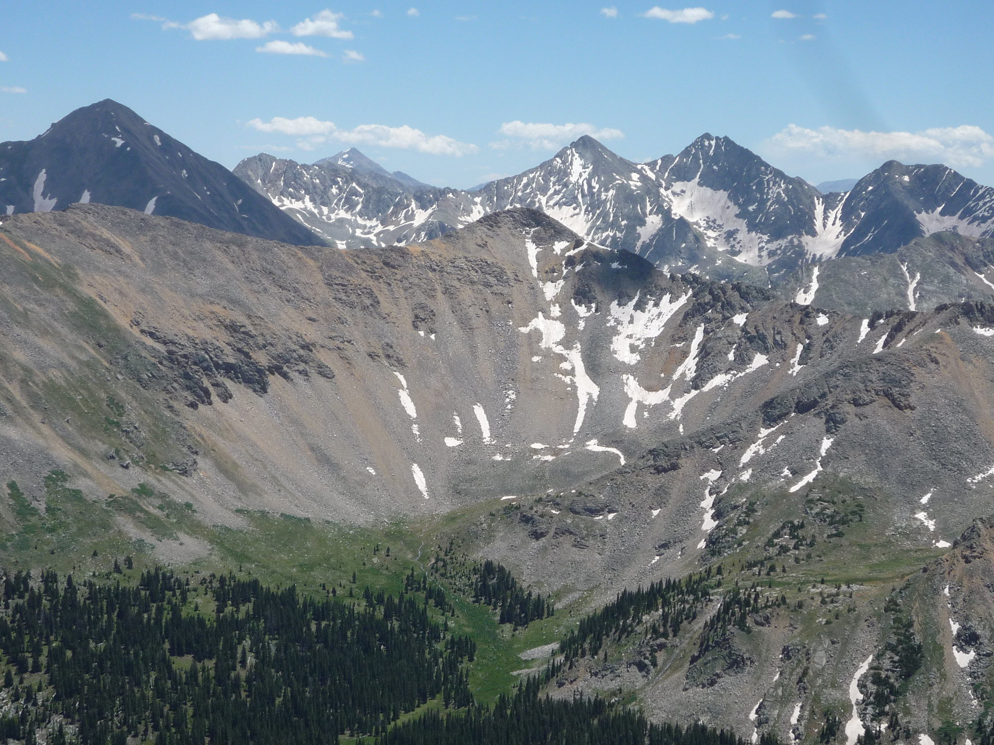 Mt. Huron and the Three Apostles from UN 13232.