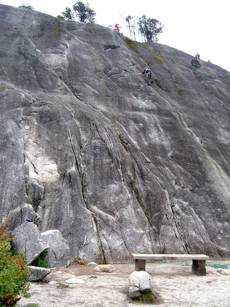 Rock Climb Wisecrack, British Columbia